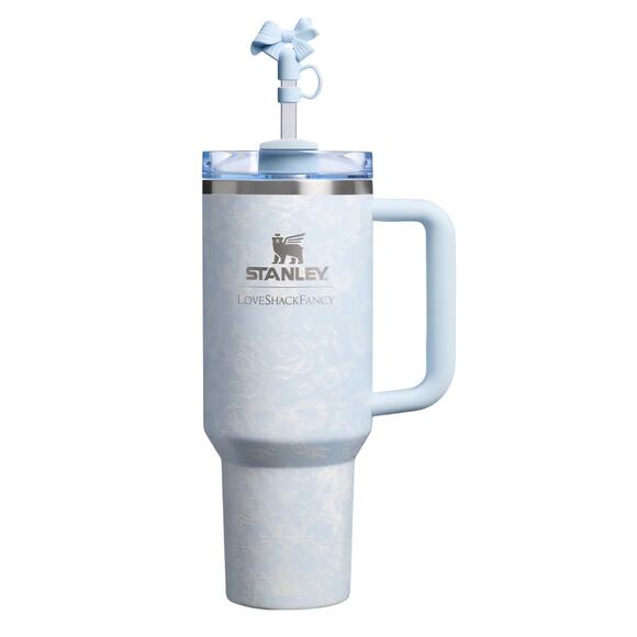 Stanley | Dining | Stanley 4oz Quencher Lsf Toscana Toile Alpine Blue ...